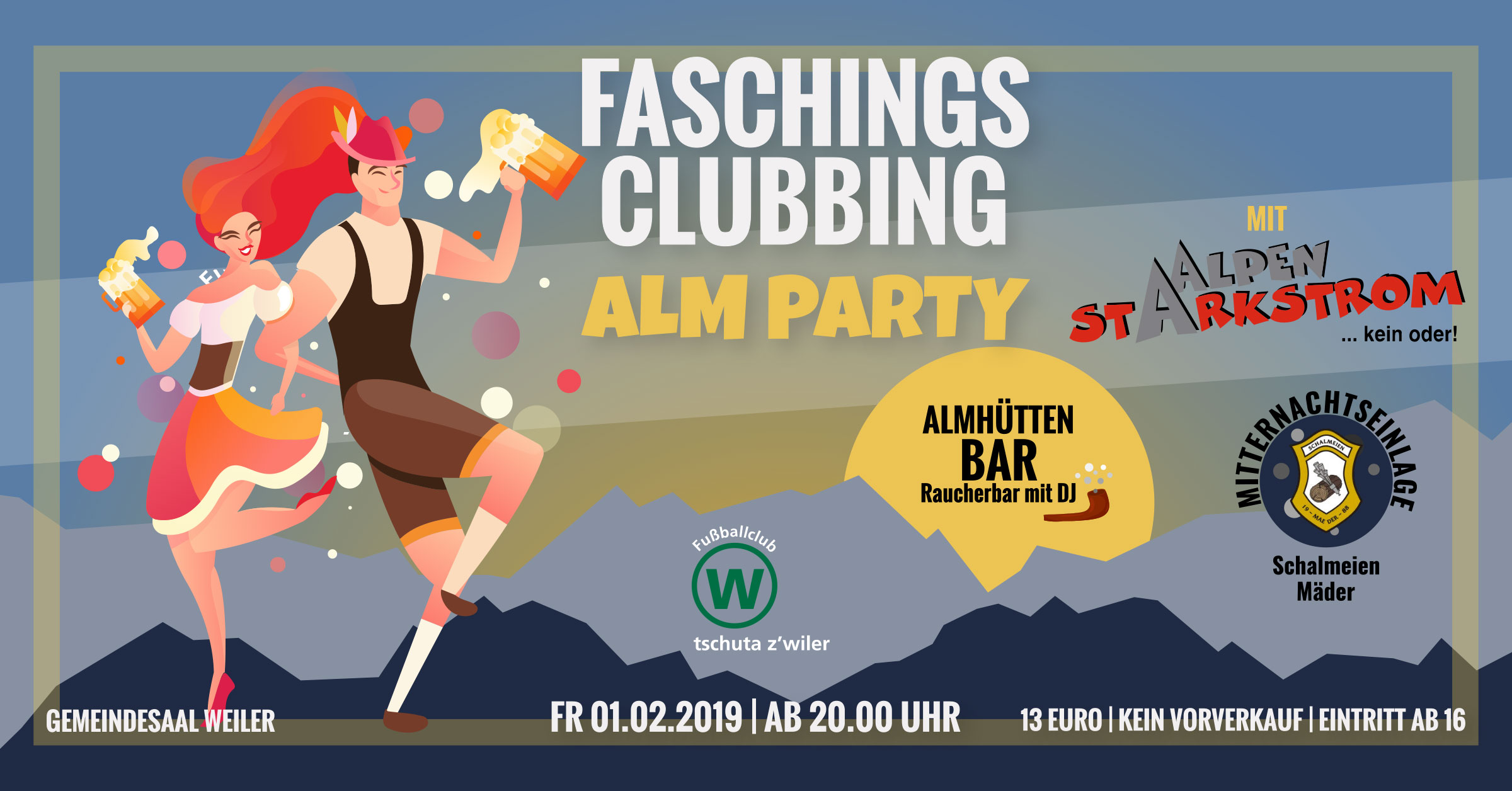 Alm-Party 2019 - FC Weiler