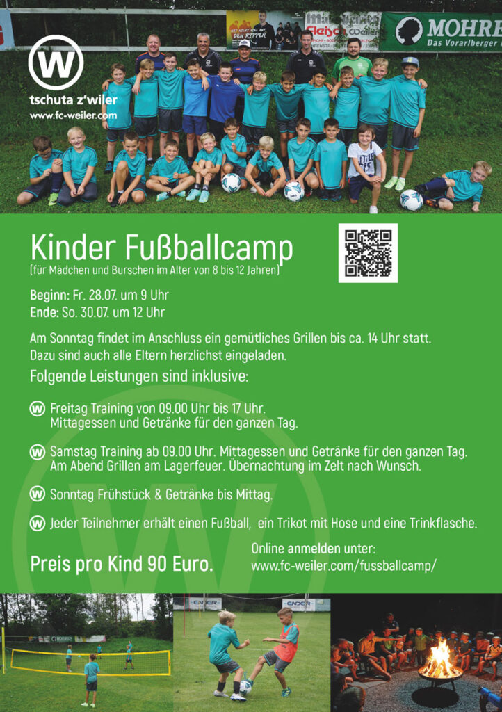 7. Kinder-Fußballcamp - FC Weiler